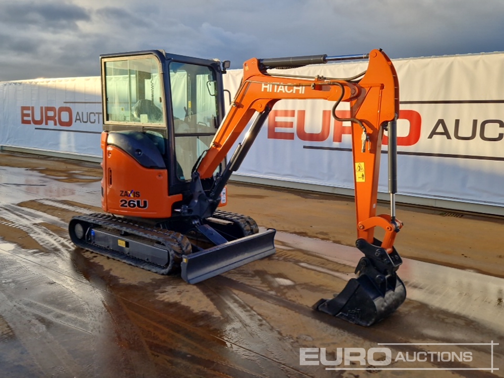 2017 Hitachi ZX26U-5A CR (956151) | P&E
