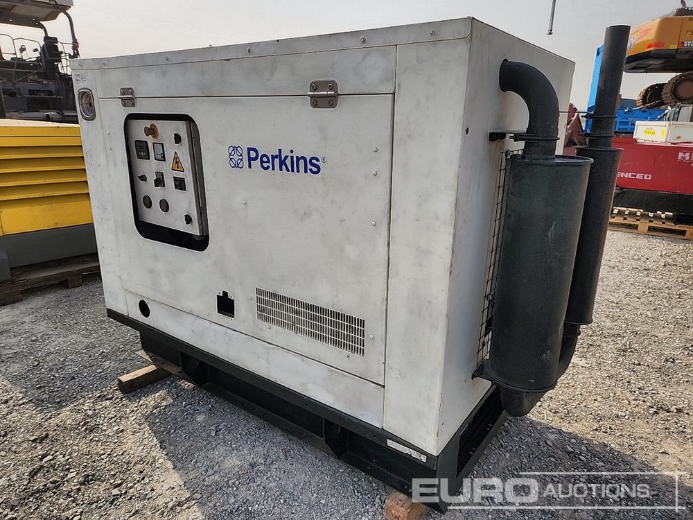2014 Linz Electric Skid Mounted Generator c/w Perkins 3 Cylinder Diesel ...
