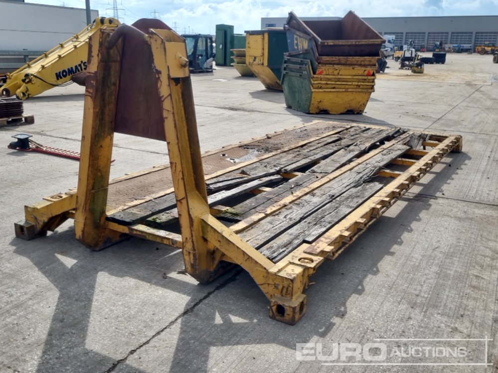 RORO Flatbed to suit Hook Loader Lorry | Leeds | Euro Auctions