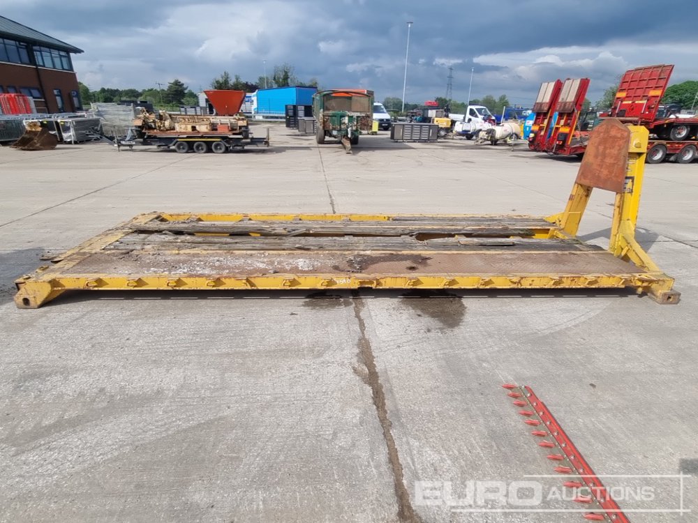 RORO Flatbed to suit Hook Loader Lorry | Leeds | Euro Auctions