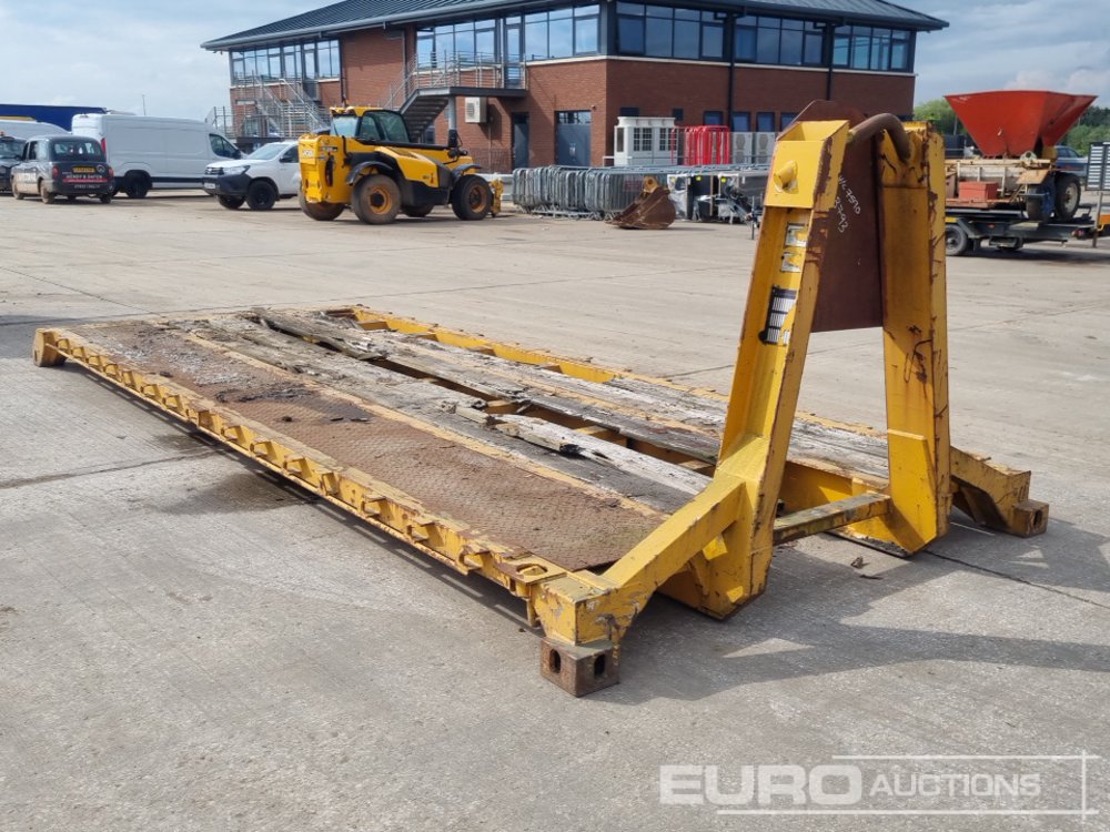 RORO Flatbed to suit Hook Loader Lorry | Leeds | Euro Auctions