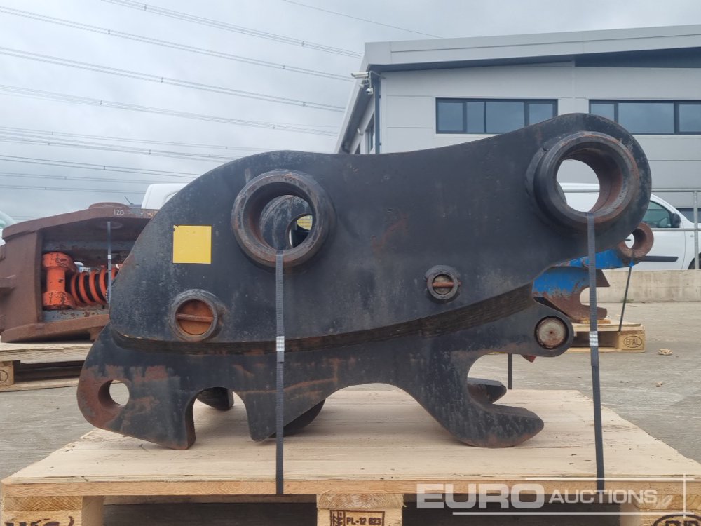 Dromone Hydraulic Double Lock QH 110mm Pin to suit 50 Ton Excavator ...