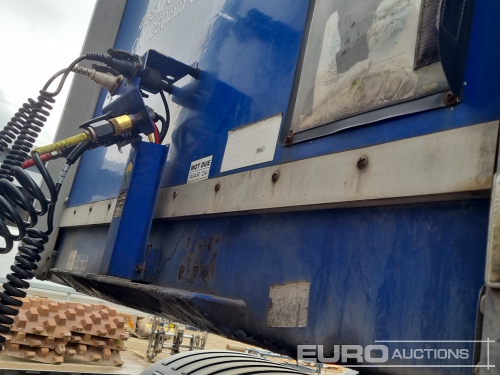 2016 Lawrence David Tri Axle Curtainsider Trailer (Declaration of ...