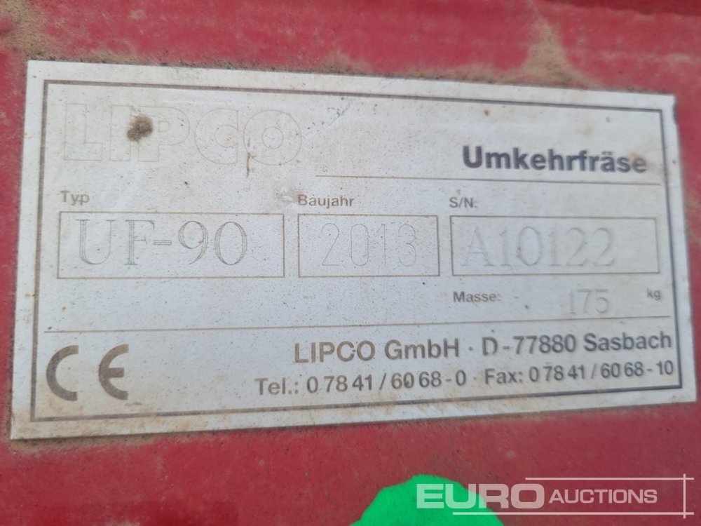Lipco UF-90 | Dormagen | Euro Auctions