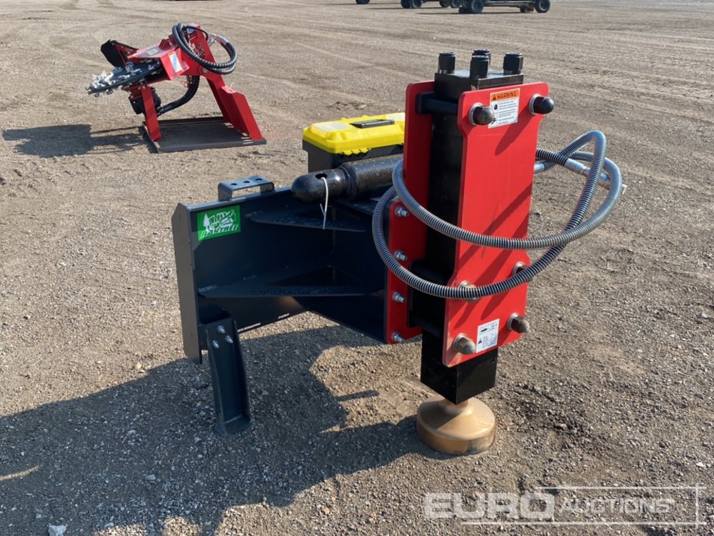 Unused 2024 Raytree Hydraulic Post Pounder, 7.9" Domed Cup Inside ...