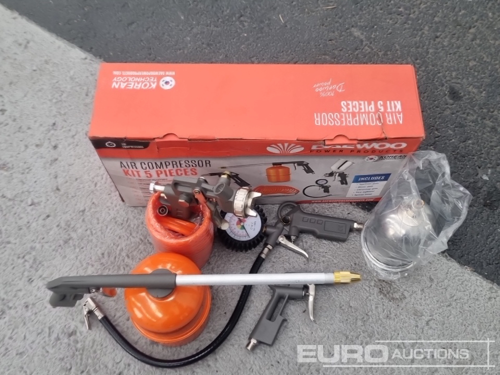 Unused Daewoo 5 Piece Kit to suit Daewoo Air Compressor | Zaragoza ...
