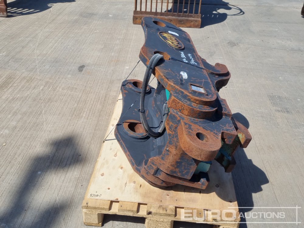Geith Hydraulic Double Lock QH 100mm Pin to suit 40 Ton Excavator ...